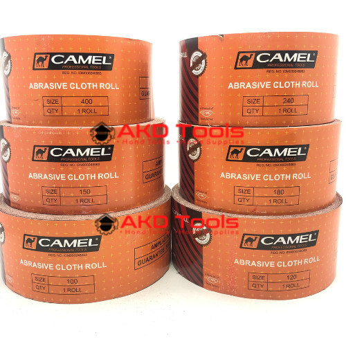 Jual Amplas Roll Kain 50 Meter Camel 60 80 100 120 150 180 240 320 400 ...