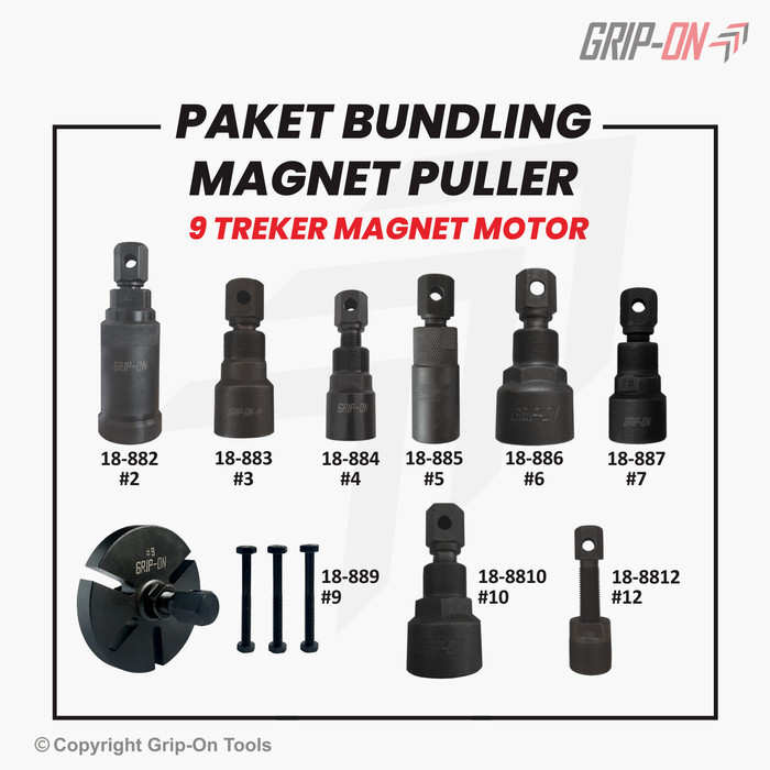Jual Grip-On Paket Magnet Puller Treker Magnet Beragam Tipe Dan Ukuran ...
