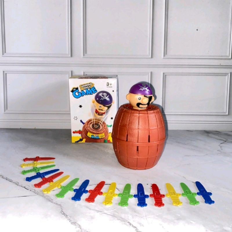 Jual Mainan Anak Jumping Crazy Pirates - Mainan Bajak Laut Lompat Tusuk ...
