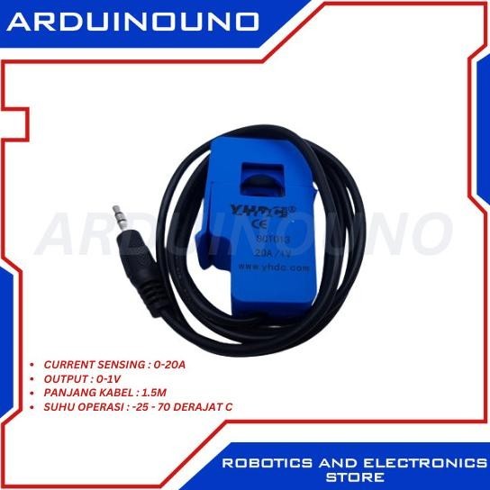 Jual NON-INVASIVE AC CURRENT TRANSFORMER SCT-013-020 20A SENSOR ARUS ...