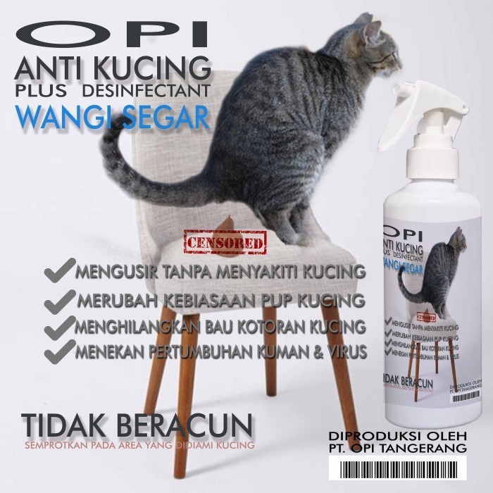 Jual Cairan pengusir atau merubah kebiasaan pup kucing spray semprot ...