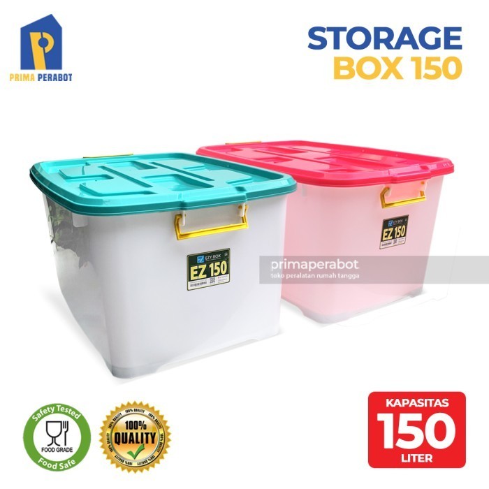 Jual Storage Box Multifungsi Box Container Box 150 L ( Grab/Gosend Only ...