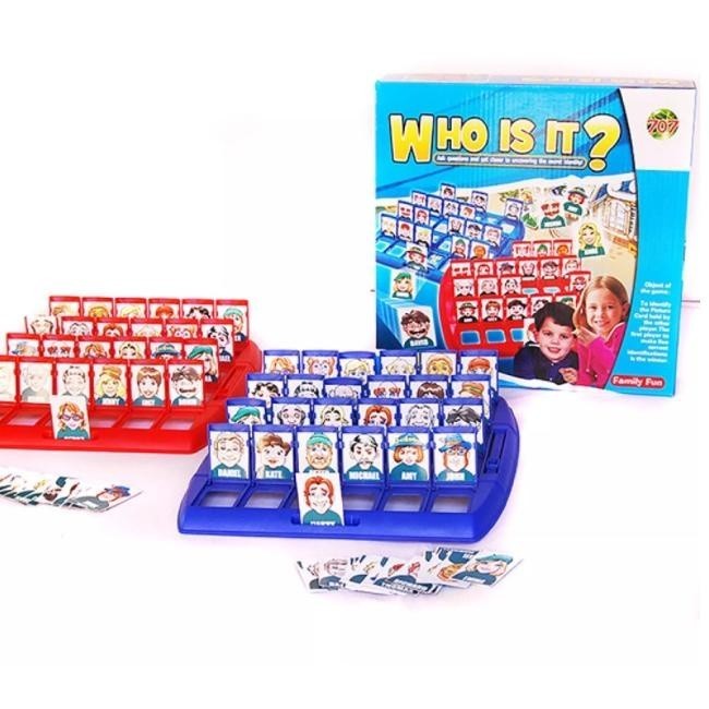 Jual COD Olla Papan Permainan Tebak Gambar Who Is It Board Game Guess ...