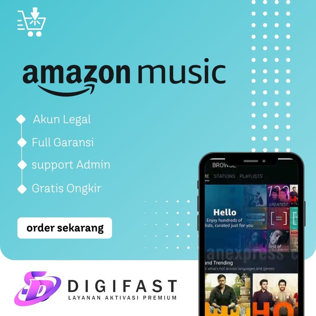 Jual Amazon Music Premium 1 Tahun Full Garansi (Proses Tercepat Buka 24 Jam) | Shopee Indonesia