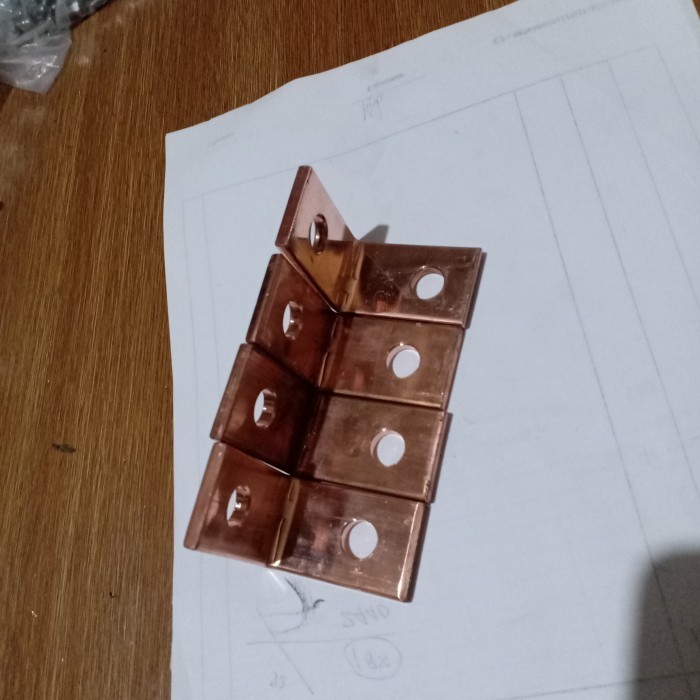 Jual Busbar Model L Ukuran 50 X 50 X 30 X 5T | Shopee Indonesia