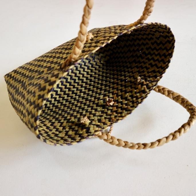 Jual Tas Purun Midi Motif, Tas Anyaman, Tas Rotan, Tas Kerajinan Tangan ...