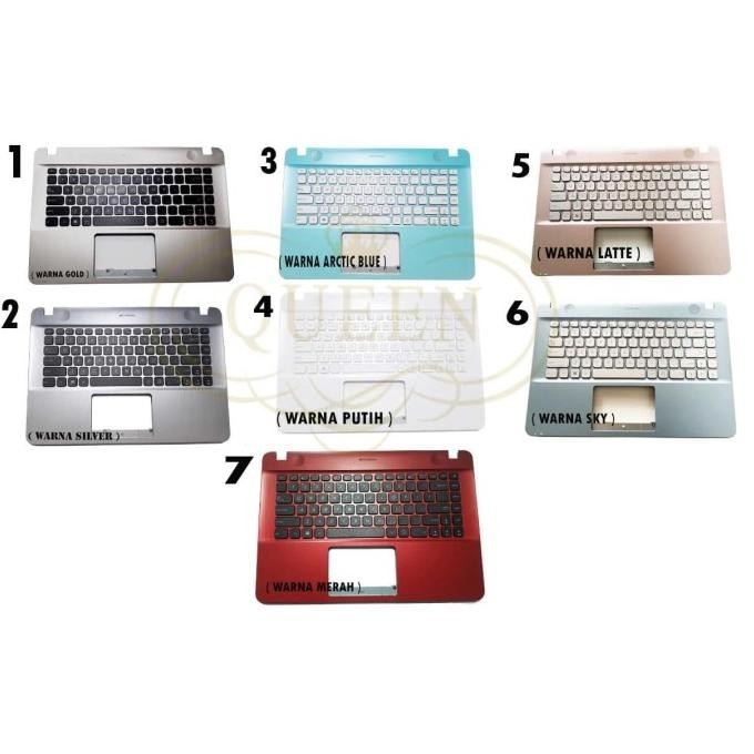 Jual Keyboard Frame Case Asus X441 Series Original | Shopee Indonesia