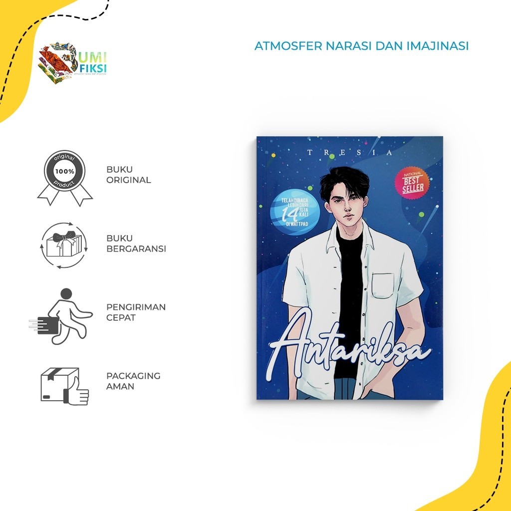 Jual Buku Novel Antariksa - Tresia - Coconut Books - Bumifiksi | Shopee ...