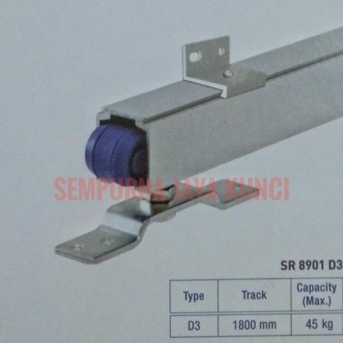 Jual Sliding Rail Rel Pintu Dekson Sr 8901 D3 1,8M | Shopee Indonesia