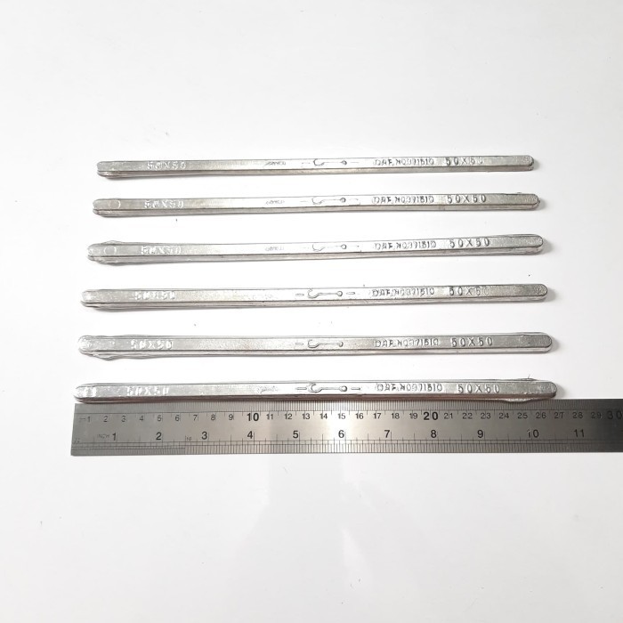 Jual Terhemat Timah Solder Batangan/Timah Batang Pahtri 5050 Harga Per ...