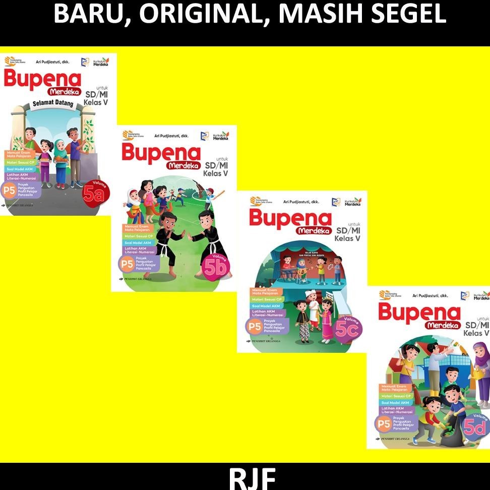 Jual CR - BUPENA MERDEKA SD/MI JL.5A,B,C,D/KM PLUS KUNCI JAWABAN ...