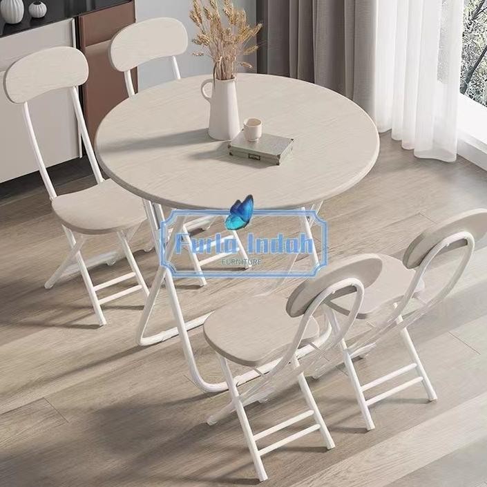Jual meja lipat meja makan minimalis meja makan lipat meja cafe meja teras TYPE L6/L8# | Shopee ...