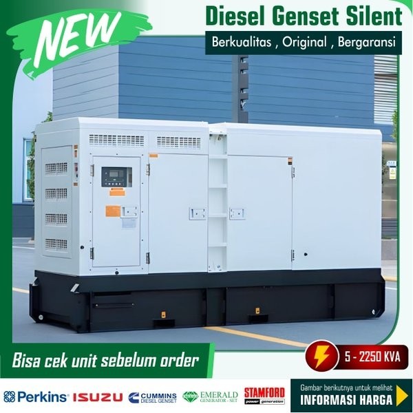 Jual Distributor genset 25 Kva Perkins / Cummins / Isuzu / Emerald | Shopee Indonesia