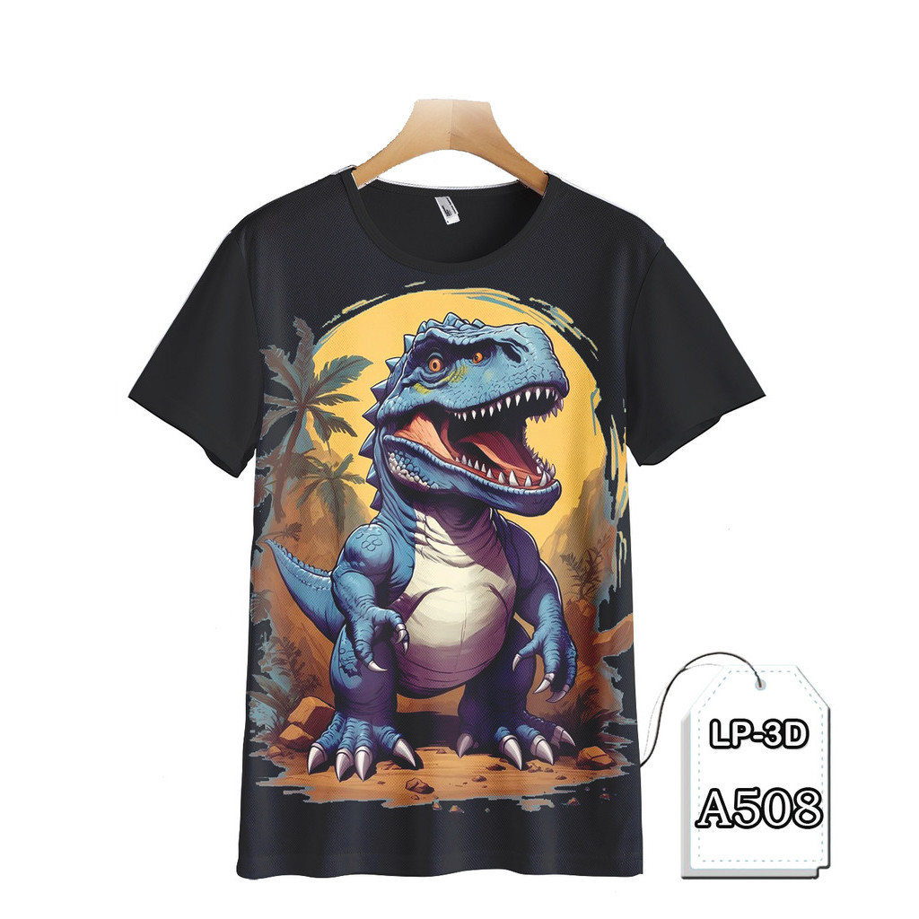 Jual Baju Dinosaurus T-Rex Kaos Anak dan Dewasa Printing 3D #LP3D-A508 ...