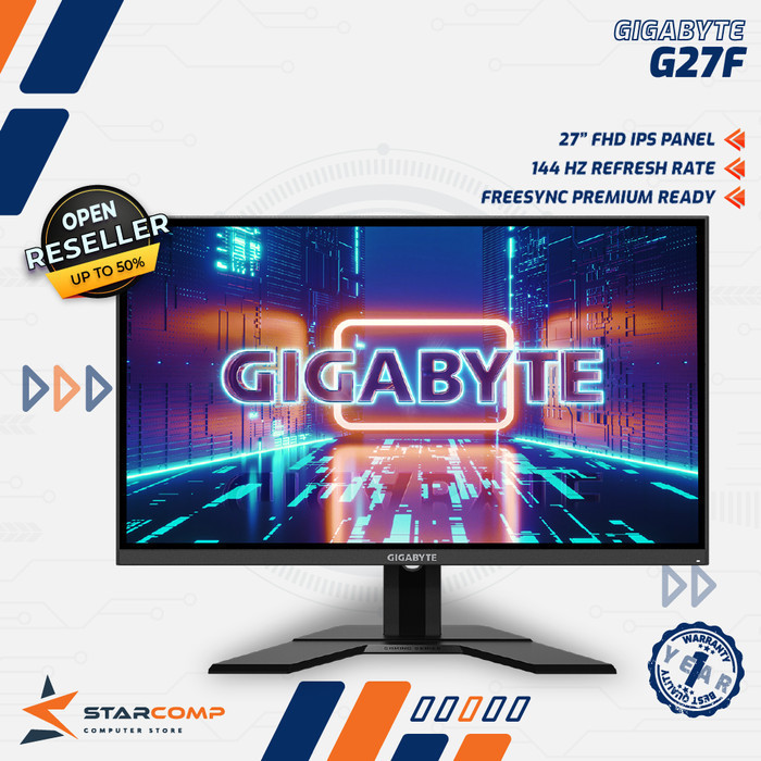 Jual Gigabyte G27F 27 Inch Fhd Ips 144Hz 1Ms G 24 F Gaming Monitor ...