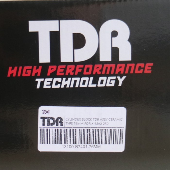 Jual BLOK BORE UP TDR 76MM-300CC CERAMIC CYLINDER XMAX + INJECTOR 240CC ...