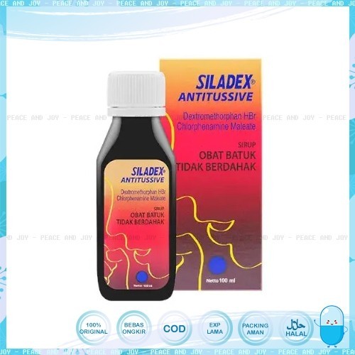 Jual SILADEX MERAH ANTITUSIVE 100 ML MENGATASI BATUK KERING TIDAK ...