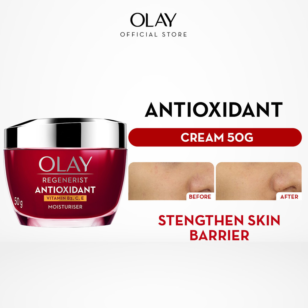 Jual Olay Antioxidant Moisturizer Krim Pelembab Wajah 50gr Cream Anti ...