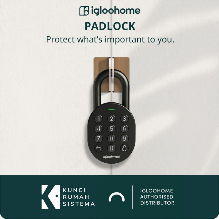 Jual Unik Igloohome Smart Padlock - Gembok Digital , Gembok Pintar ...