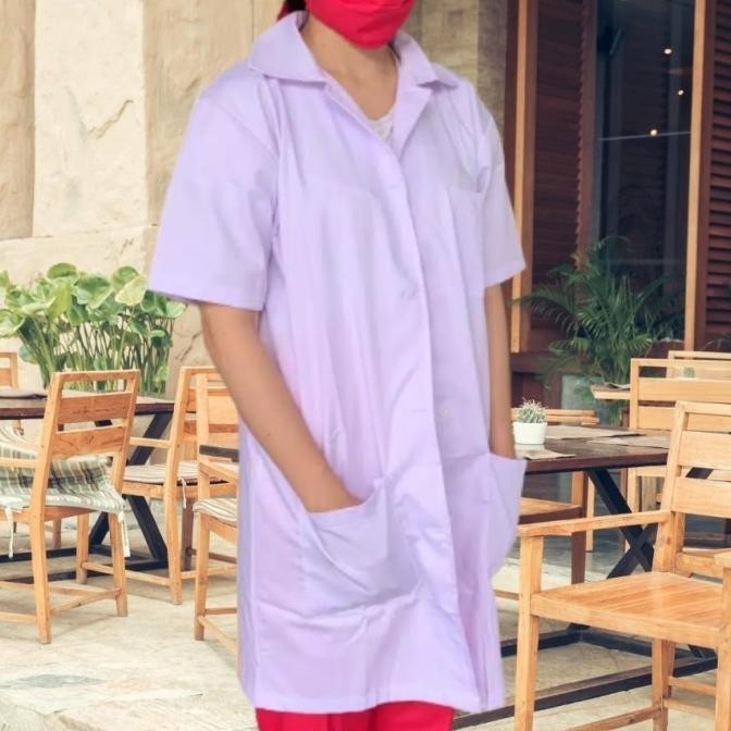 Jual JAS LAB LENGAN PENDEK PRAKTEK LABORATORIUM PUTIH LS01 | Shopee ...