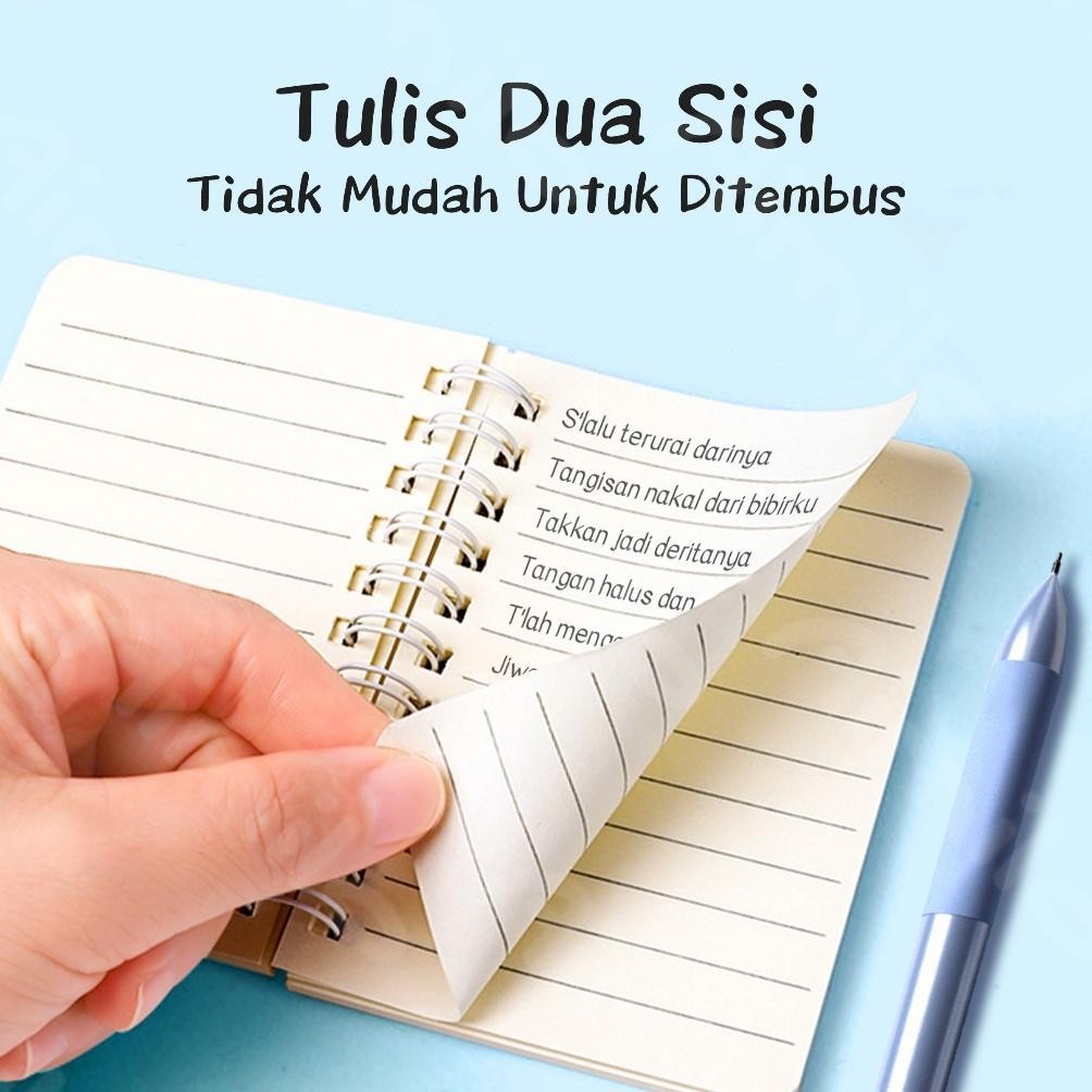 Jual sd-5 [READY] Aimilo Notebook A7 Buku Kecil Catatan Scrapbook Mini ...