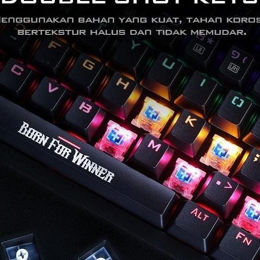 Jual Keyboard Wired Gaming Gamen Titan Ii Mechanical Pluggable Switch ...