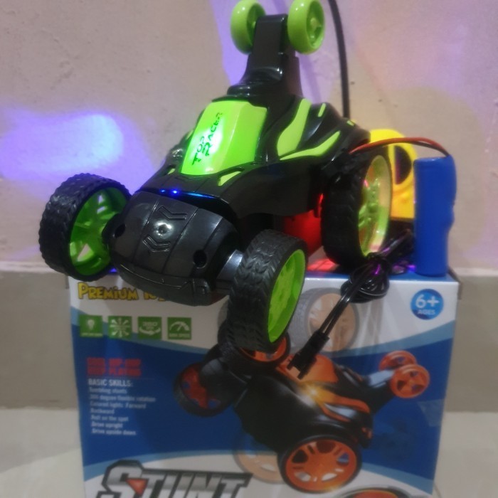 Jual mobil remote control rc stunt car iron man avengers jungkir balik ...