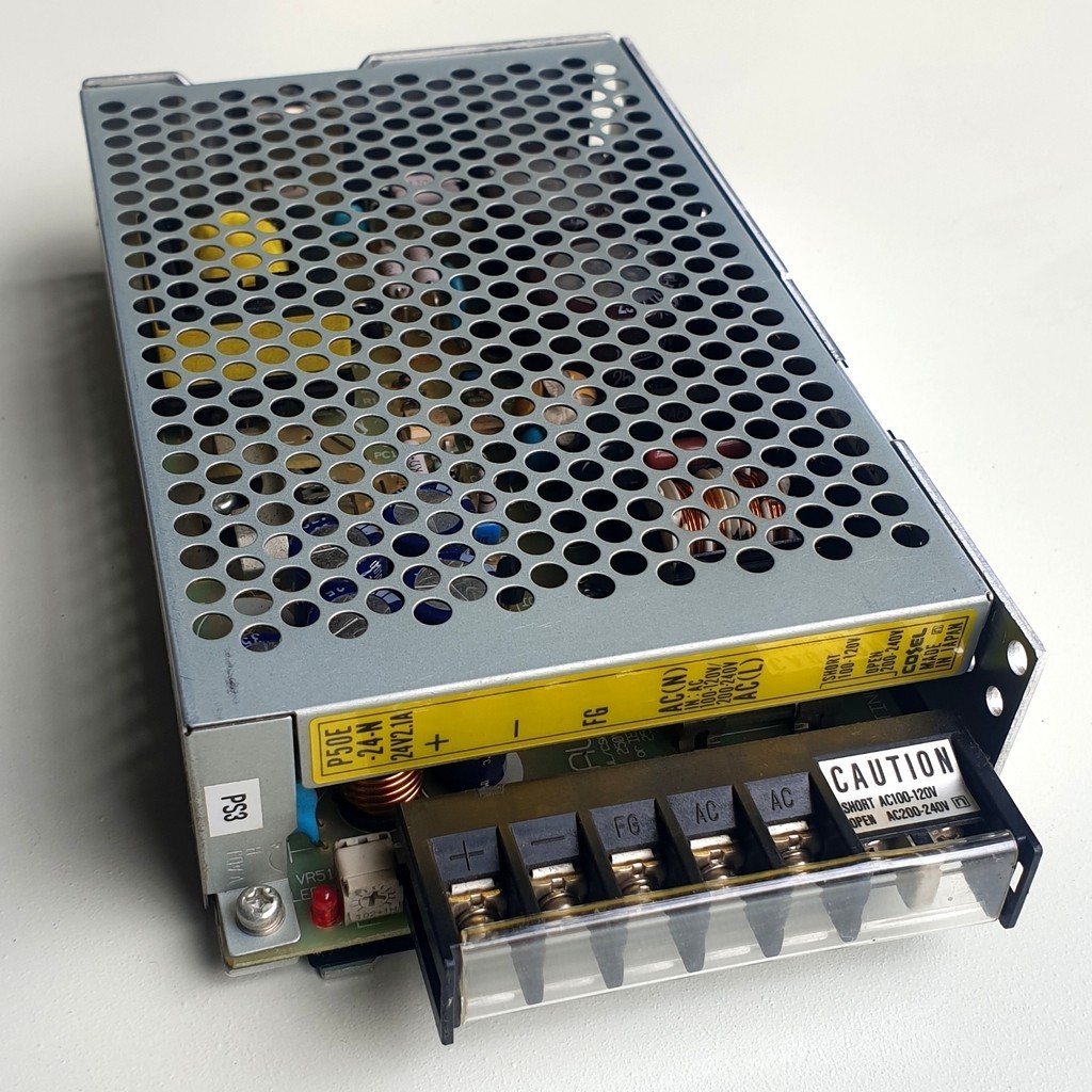 Jual dc power supply COSEL JAPAN P50E-24 in : ac 100-120/200-240vac out ...