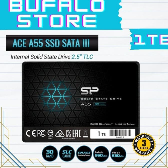 Jual SSD A55 SILICON POWER 2.5" SATA III 1TB 3D TLC 2807T | Shopee ...