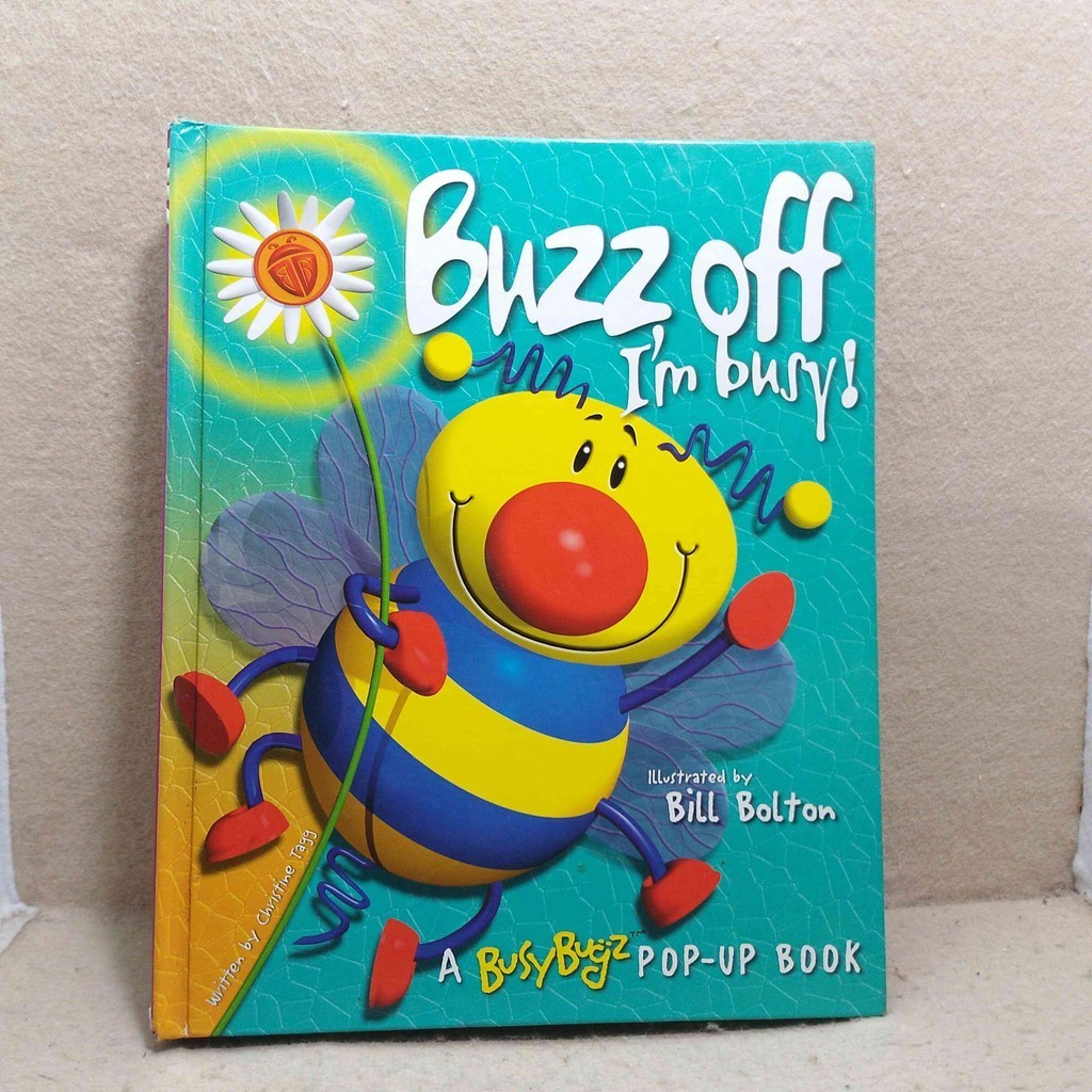 Jual Buku Buzz Off I m Busy - Pop Up Book - Bill Bolton | Shopee Indonesia