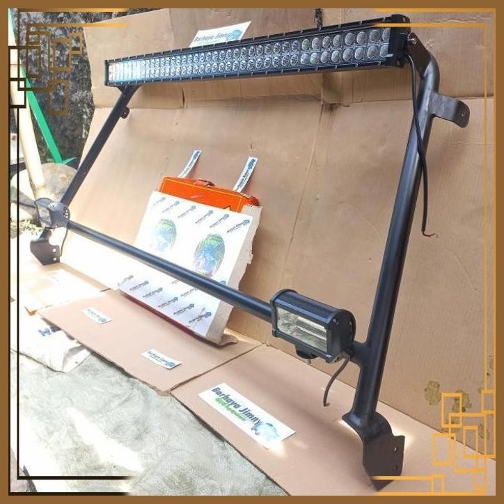 Jual [BRJ] LED BAR 105CM SET BREKET PIPA KATANA JIMNY LAMPU TEMBAK ...