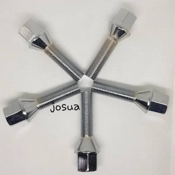 Jual NEW SERIES BAUT RODA BMW MERCY VW MAZDA PANJANG 40MM M.12 BOLT NUT ...