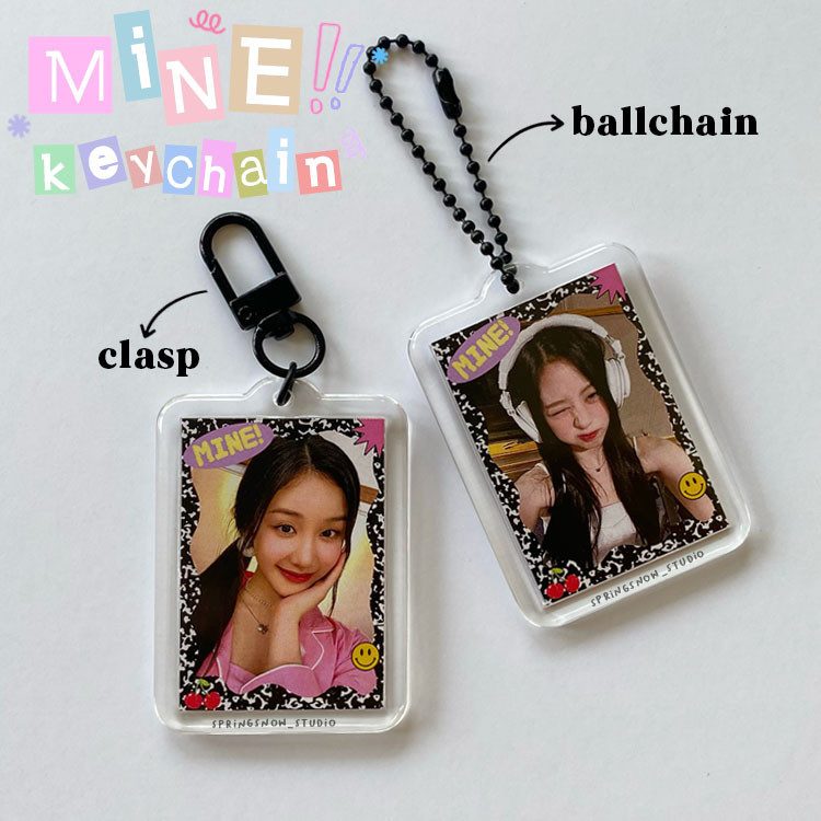 Jual [READY] BABYMONSTER "MINE" Acrylic Keychain / Gantungan Kunci ...