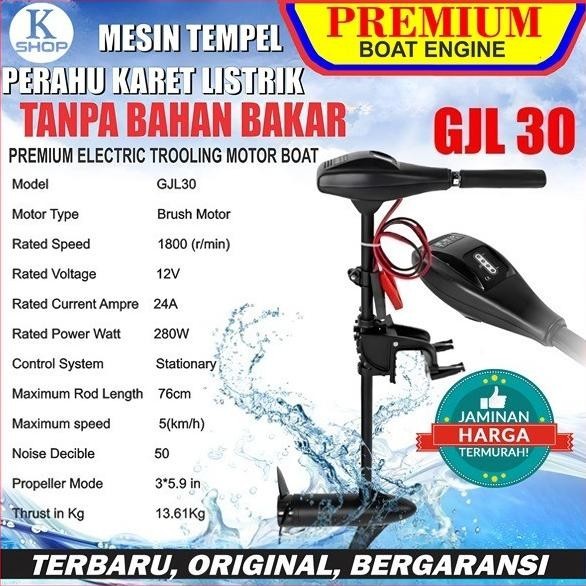 Jual Electric Outboard Motor / Mesin Tempel Elektrik / Mesin Tempel Perahu | Shopee Indonesia