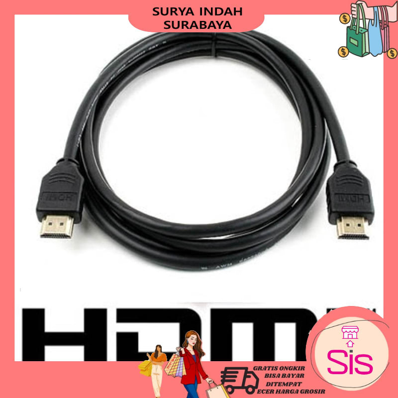 Jual [𝐊𝐈𝐑𝐈𝐌 𝐇𝐀𝐑𝐈 𝐈𝐍𝐈] Kabel HDMI TV ke Set Top Box | Kabel HDMI to HDMI ...