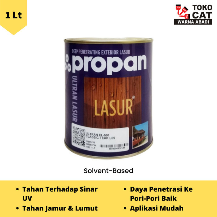 Jual Produk CAT POLITUR PROPAN ULTRAN LASUR WARNA 1 LITER | Shopee ...