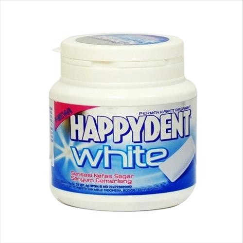 Jual S25392 HAPPYDENT WHITE PERMEN POCKET 61.6GR BOTTLE MAJU BERSAMA ...