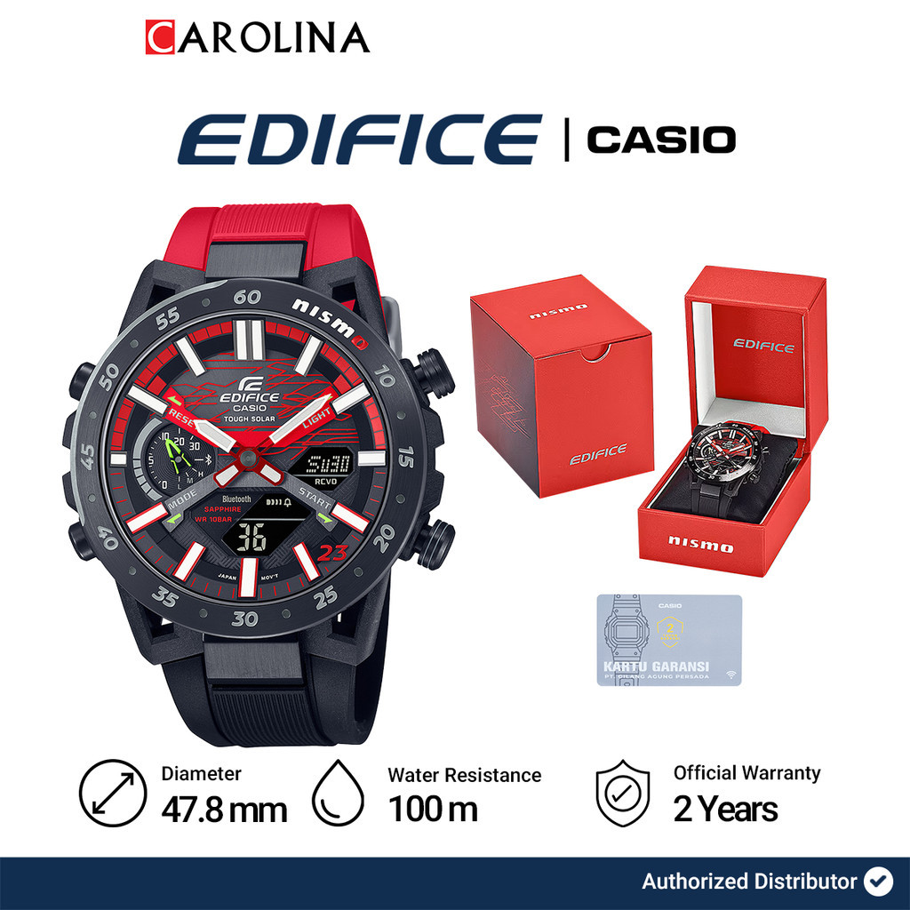 Jual Jam Tangan Pria Casio Edifice Sospensione Collection ECB-2000NIS ...