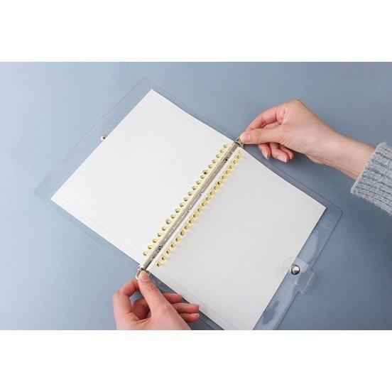 Jual Ready Binder Bahan Pvc Ring Warna Pastel A5 B5 / Map Binder ...