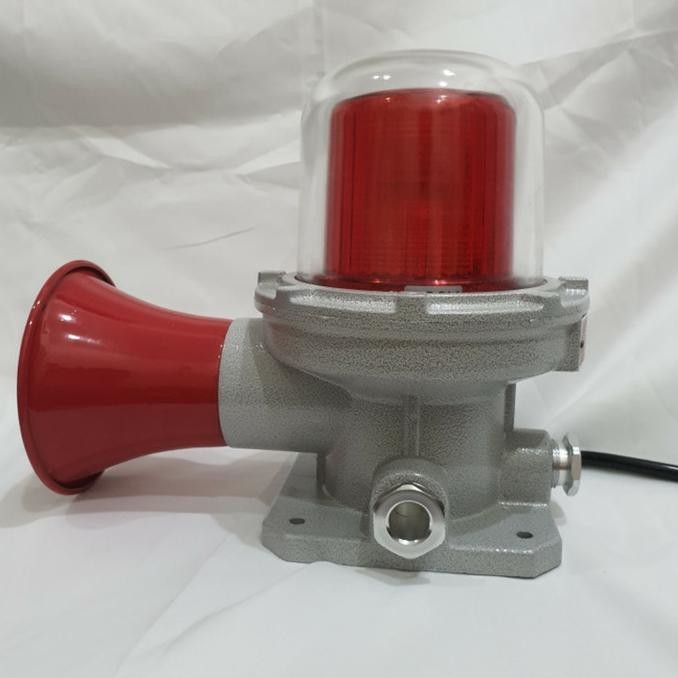 Jual Strobo LED Explosion Proof + Sirene Alarm - Lampu + Alarm ...