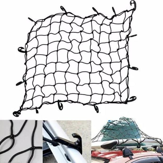 Jual Cargo Net Atap Mobil Jaring Bagasi Barang Net Car Roof Bag Cargo ...