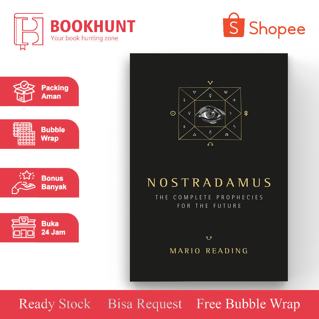 Jual Nostradamus: Complete Prophecies for the Future by Mario Reading (English) | Shopee Indonesia