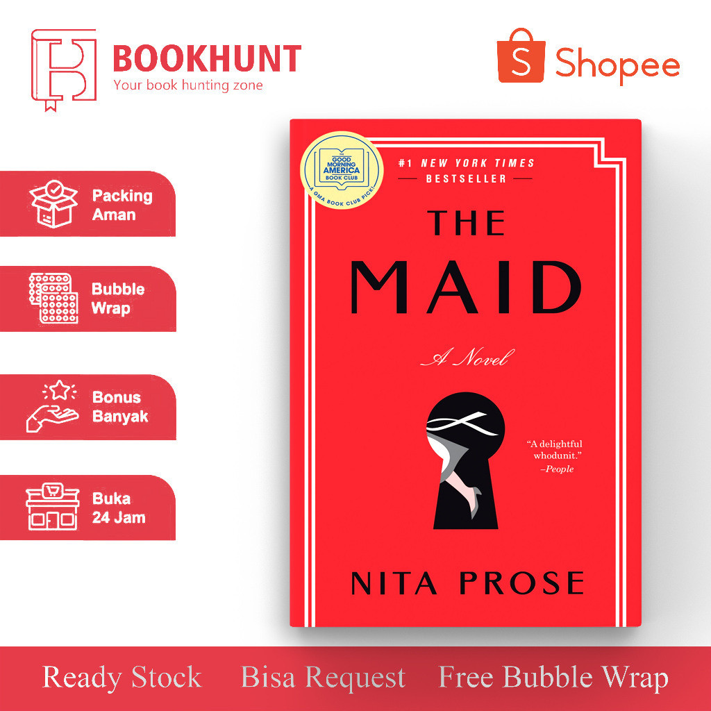 Jual The Maid (Molly the Maid, #1) by Nita Prose (English) | Shopee ...
