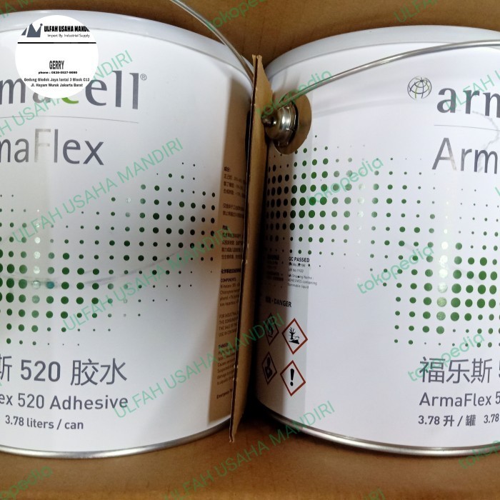 Jual LEM ARMAFLEX 520 ARMACEL ADHESIVE INSULATION (lem adhesive 520 ...