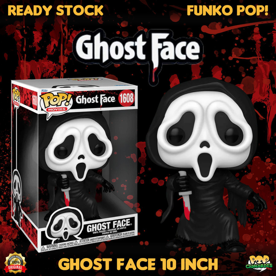 Jual Funko POP Movies - Scream - Ghostface with Knife 10 Inch #1608 ...
