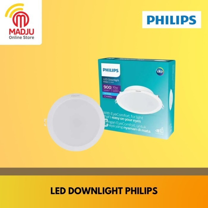 Jual PHILIPS DOWNLIGHT ERIDANI G3 DL190B LED8 D125 10 Watt 865 WH - LED Downlight Round / Bulat ...