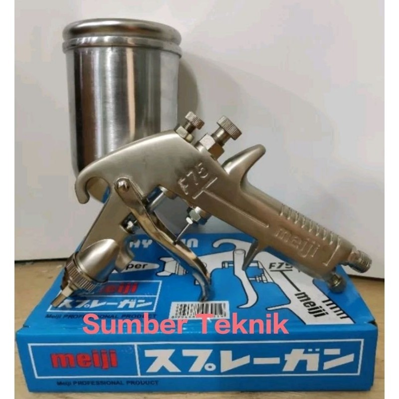 Jual Original Meiji Pc 4 F75 Spray Gun Semprotan Angin Cat Meiji Tabung Atas Pc4 F75 | Shopee ...