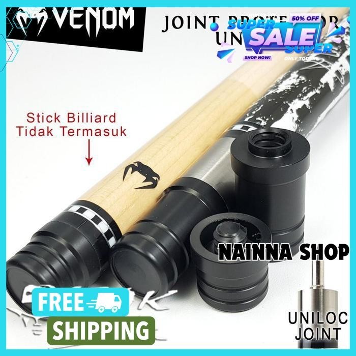 Jual UNILOC JOINT PROTECTOR - VENOM PREDATOR LUCASI FURY CUE STICK ...
