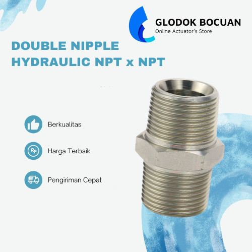 Jual 1/4" Double Nepel NPT x NPT Hex Nipple Hydraulic MB x MB Size 1/4 Inch | Shopee Indonesia