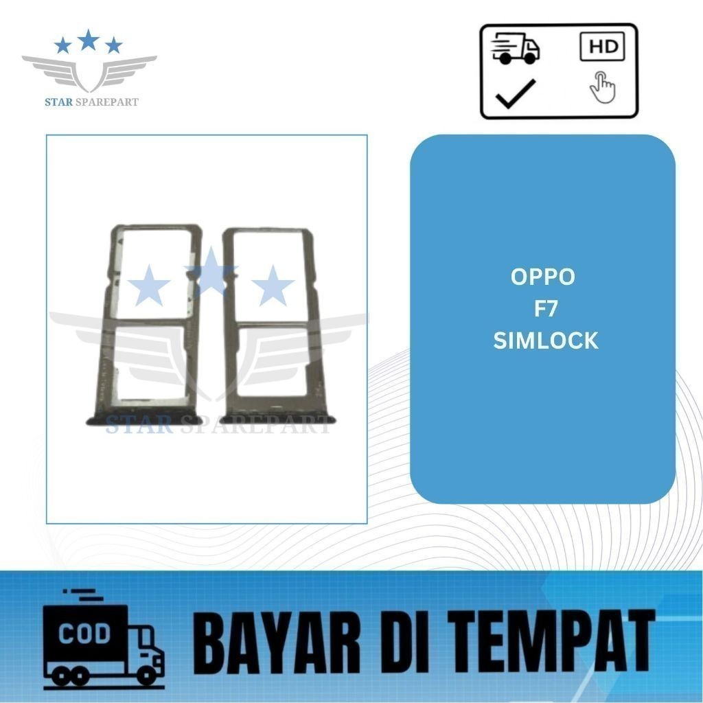 Jual SIMLOCK OPPO F7 SIMTRAY SIM TRAY SIM LOCK | Shopee Indonesia